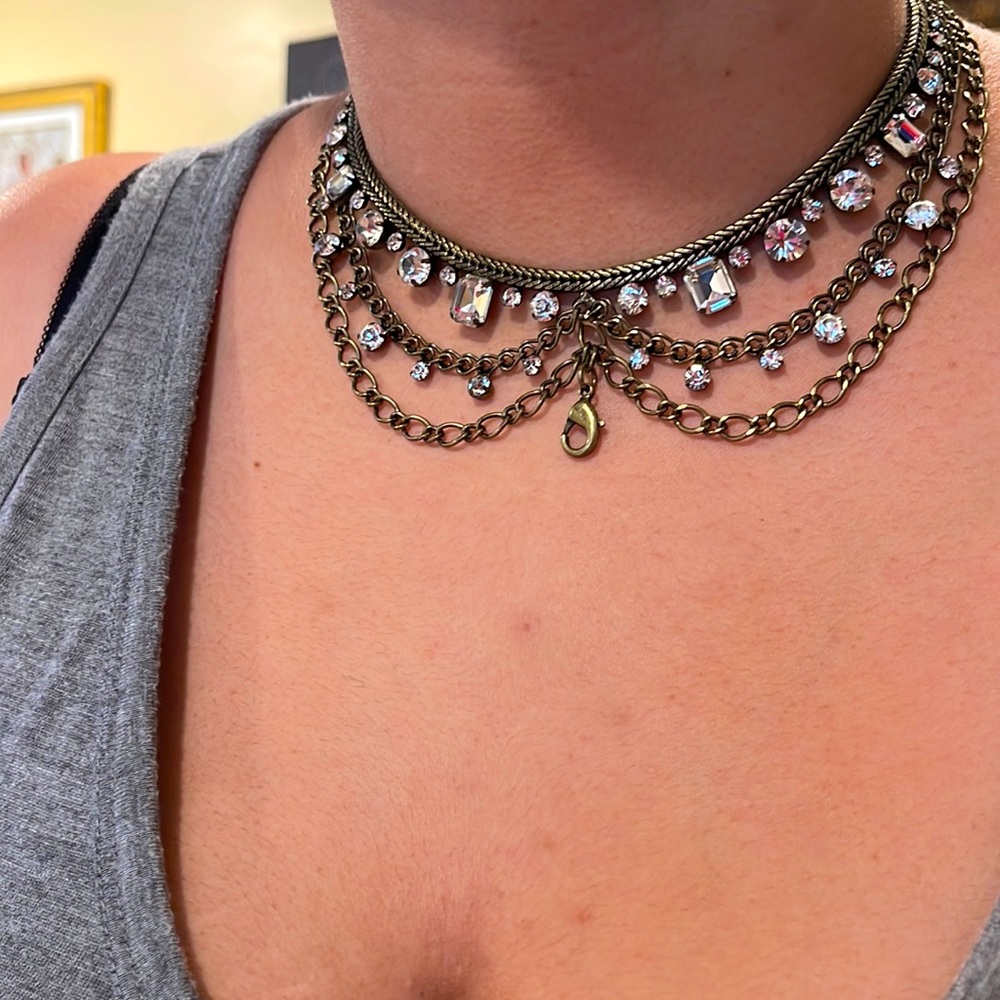 1920’s Inspired Multilayered Necklace - Gem